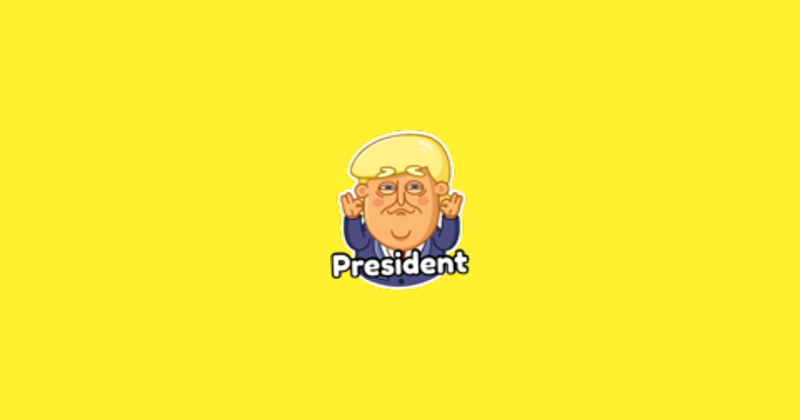 Sticker Maker - President (Animated)
