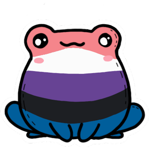Sticker Maker - Pride Frogs