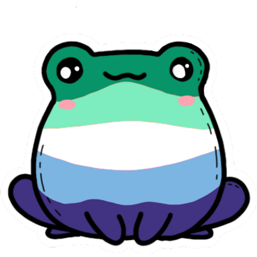 Sticker Maker - Pride Frogs