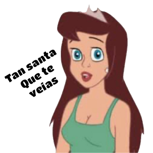 Sticker Maker - Princesa clara