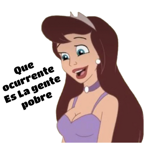 Sticker Maker - Princesa clara