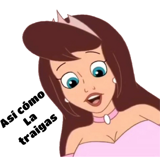 Sticker Maker - Princesa clara