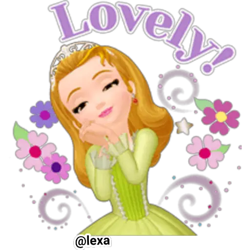 Sticker Maker - ?Princesita SOFÍA