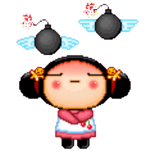 Sticker Maker - Pucca Pixel Gifs 1