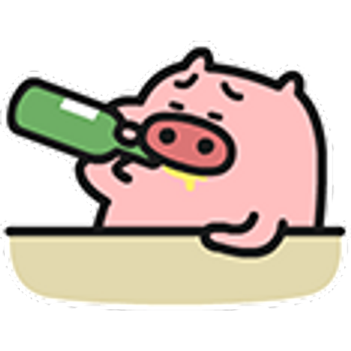 Sticker Maker - Quby Pig - Sticker 2