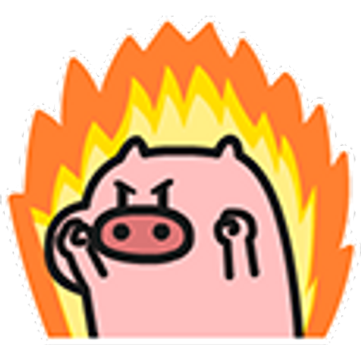 Sticker Maker - Quby Pig - Sticker 2
