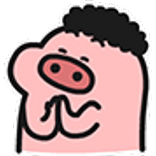 Sticker Maker - Quby Pig - Sticker