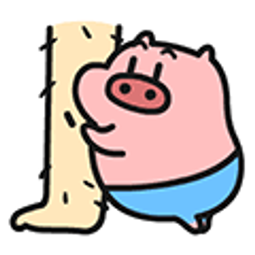 Sticker Maker - Quby Pig - Sticker
