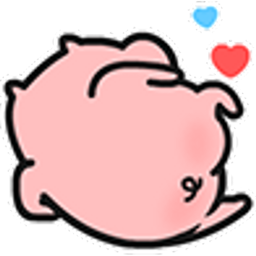 Sticker Maker - Quby Pig - Sticker