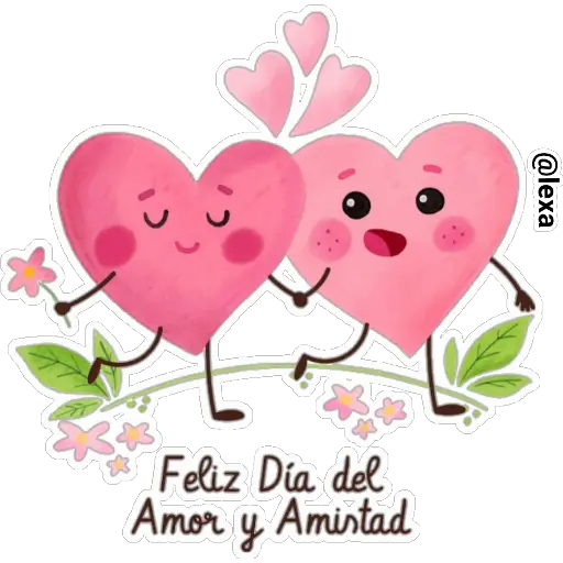 Sticker Maker - "Amor y Amistad"??