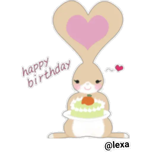 Sticker Maker - Rabbit *Fifi*