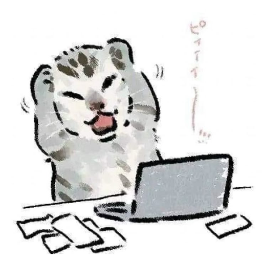 Sticker Maker - Random Cat Meme V1