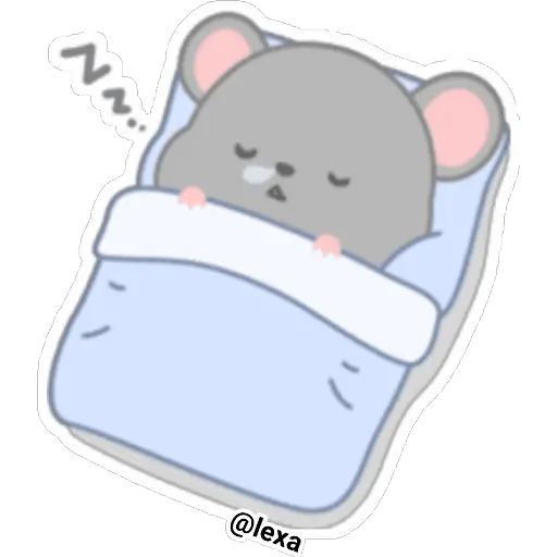 Sticker Maker - Ratón Grey