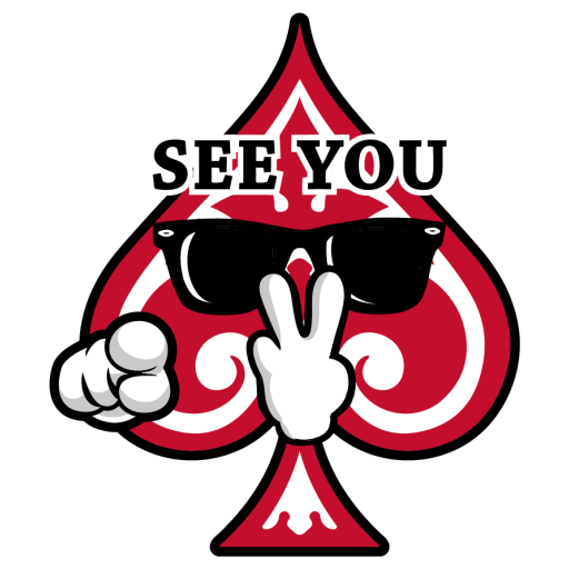 Sticker Maker - Red Spade Sticker Pack