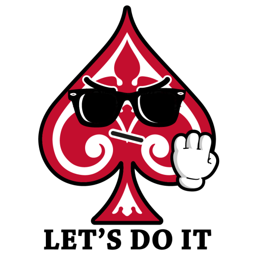 Sticker Maker - Red Spade Sticker Pack