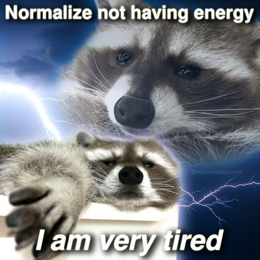 Sticker Maker - relatable raccoon