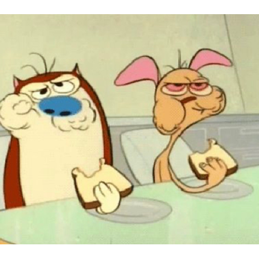 Sticker Maker - Ren y Stimpy