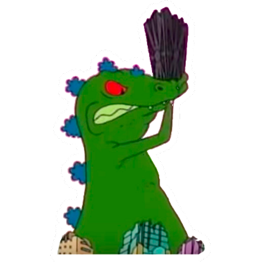 Sticker Maker - Reptar & Carlitos (Rugrats)