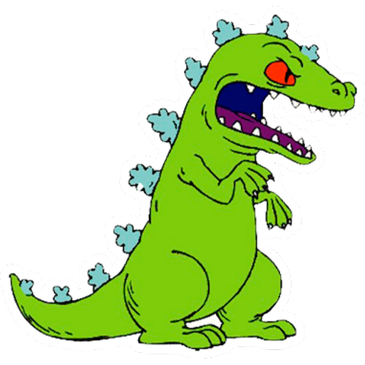 Sticker Maker - Reptar & Carlitos (Rugrats)