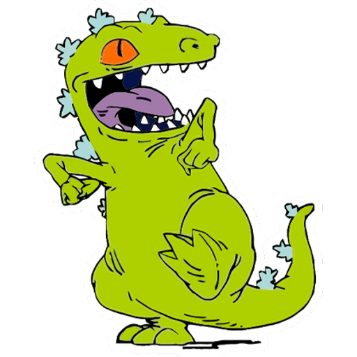 Sticker Maker - Reptar & Carlitos (Rugrats)