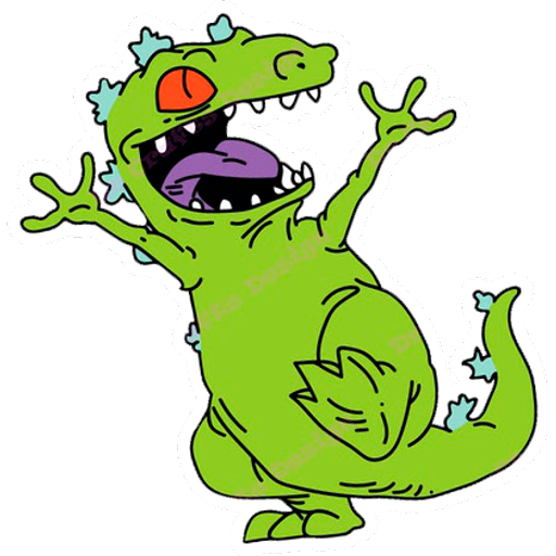 Sticker Maker - Reptar & Carlitos (Rugrats)