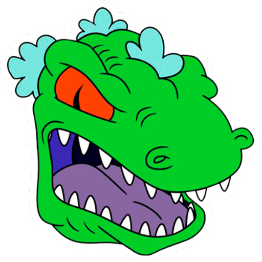 Sticker Maker - Reptar & Carlitos (Rugrats)