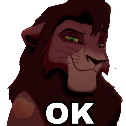 Sticker Maker - Rey León 1