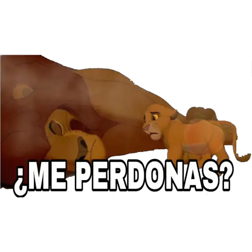 Sticker Maker - Rey León 1