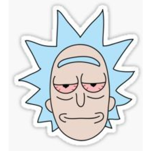 Sticker Maker Rick And Morty Su