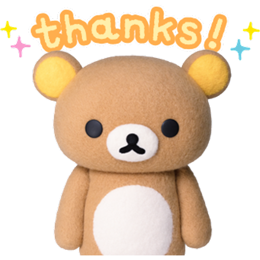 Sticker Maker - Rilakkuma & Kaoru