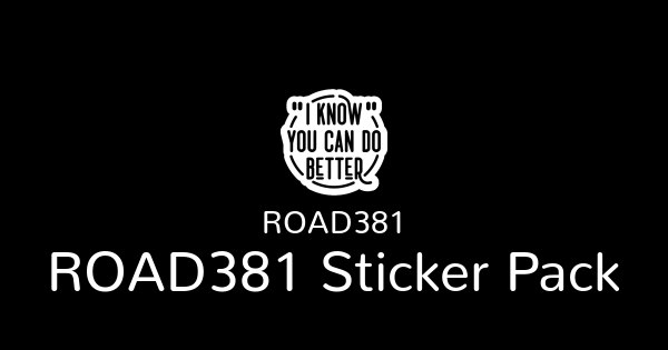 Sticker Maker - ROAD381 Sticker Pack