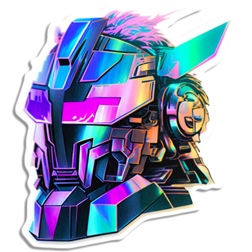 Sticker Maker - Robot heads - sticker pack