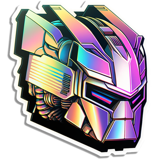Sticker Maker - Robot heads - sticker pack