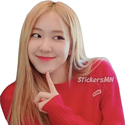 Sticker Maker - Rose-Blackpink