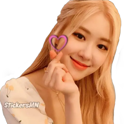 Sticker Maker - Rose-Blackpink