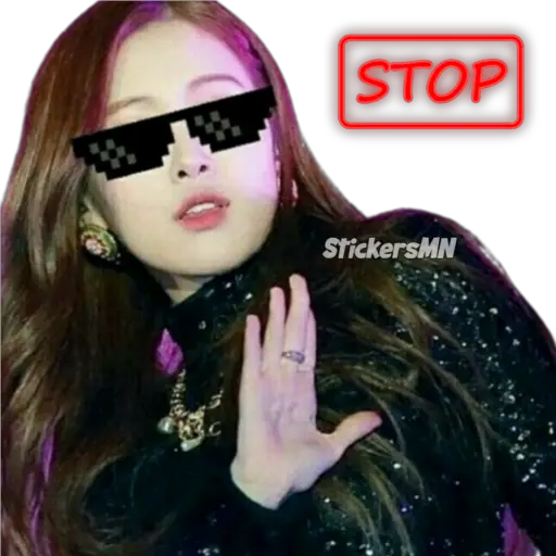 Sticker Maker - Rose-Blackpink