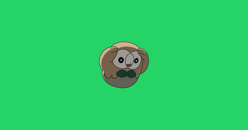 Sticker Maker - rowlet