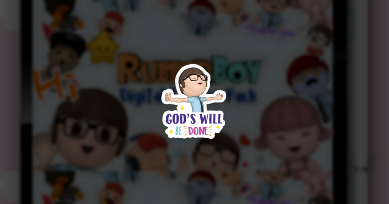 Sticker Maker - Rubber Boy Good Vibe
