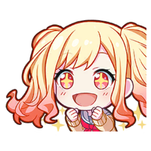 Sticker Maker - Saki Tenma Stamps