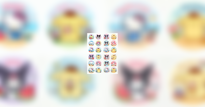 Sticker Maker - Sanrio Round