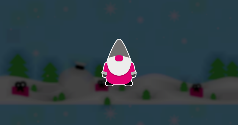 Sticker Maker - SANTA loves MAGENTA