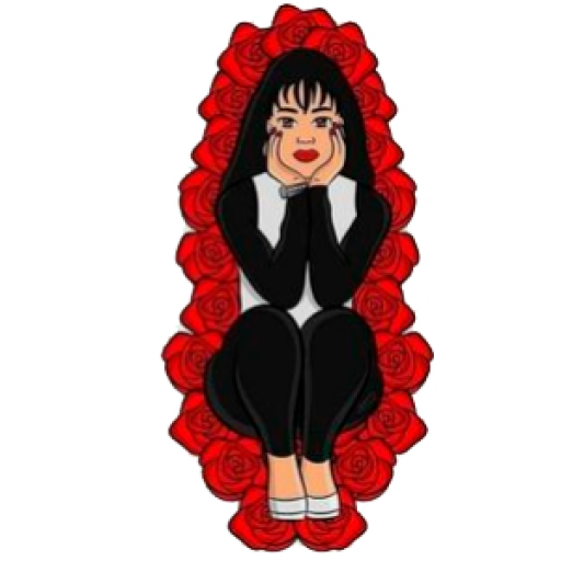 Sticker Maker - Selena Quintanilla - Como la Flor