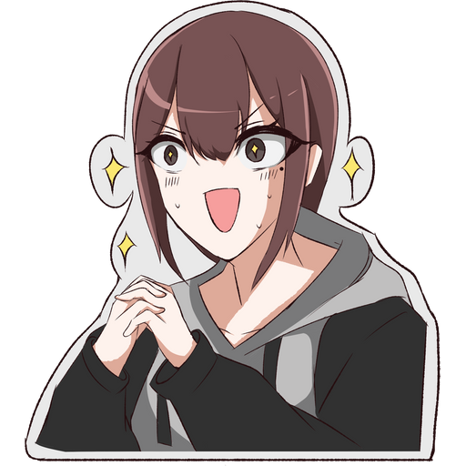 Sticker Maker - Shiro Asanai Original Sticker