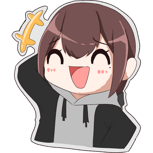 Sticker Maker - Shiro Asanai Original Sticker