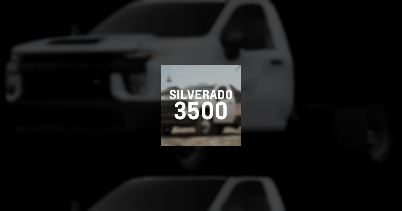 Sticker Maker - Silverado 3500