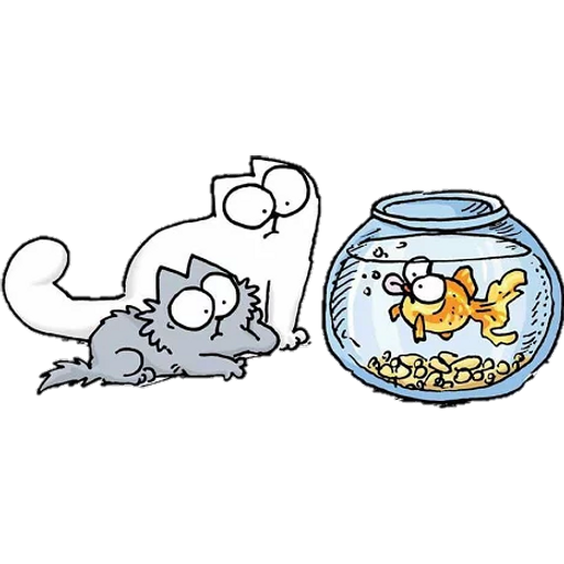Sticker Maker - Simon's Cat I