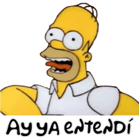 Sticker Maker Simpsons