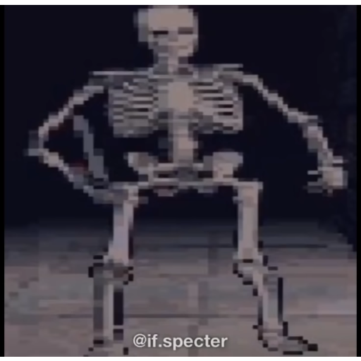 Sticker Maker - skeletons 3