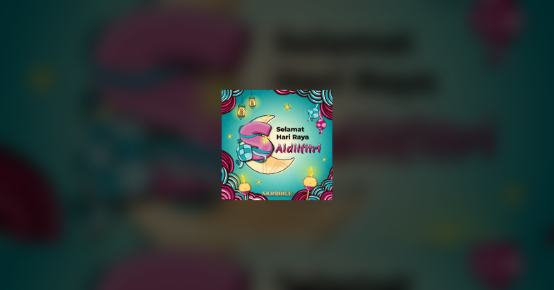 Sticker Maker - SKRIBBLE RAYA - 2024!