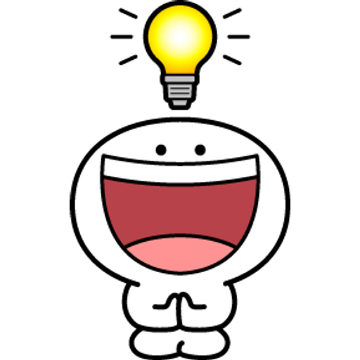 Sticker Maker - Smile Person Big Mouth